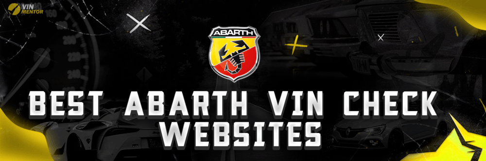 10 Best Abarth VIN Check Websites of 2026