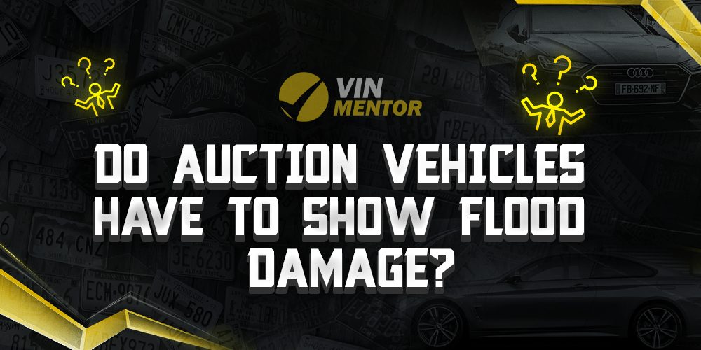 Do Auction Vehicles Have to Show Flood Damage? - VIN Mentor